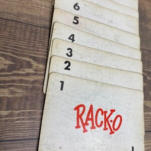 Rack-o Game, Vintage 1966, Complete, Card Game - Etsy