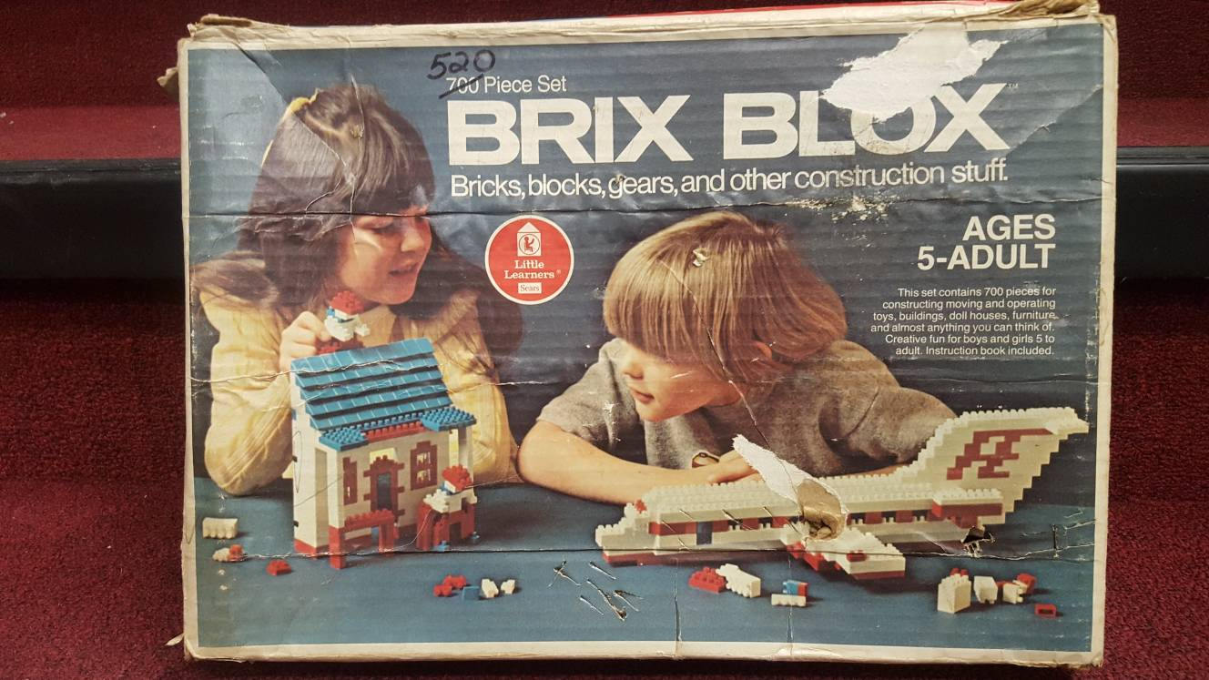 Toys & Games Building & Construction Toys Vintage Sears Brix Blox ...