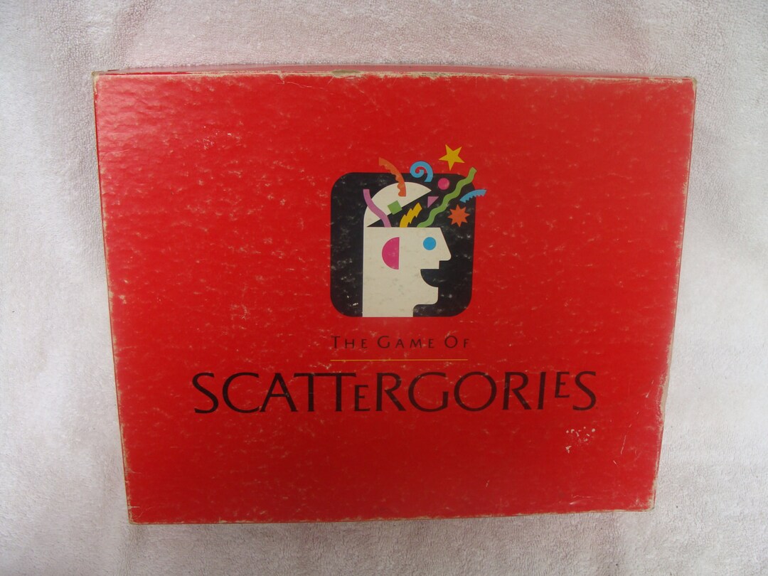 Scattergories Board Game, Vintage 1988, Sale! - Etsy