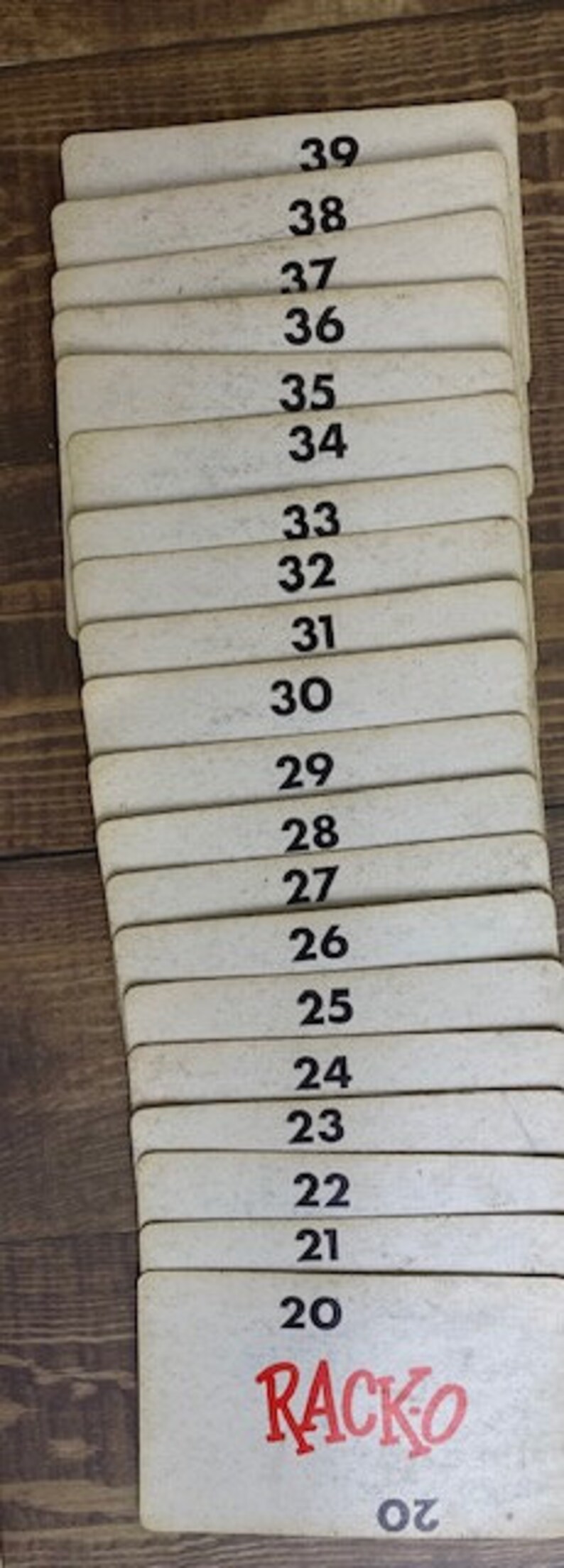 Rack-o Game, Vintage 1966, Complete, Card Game - Etsy