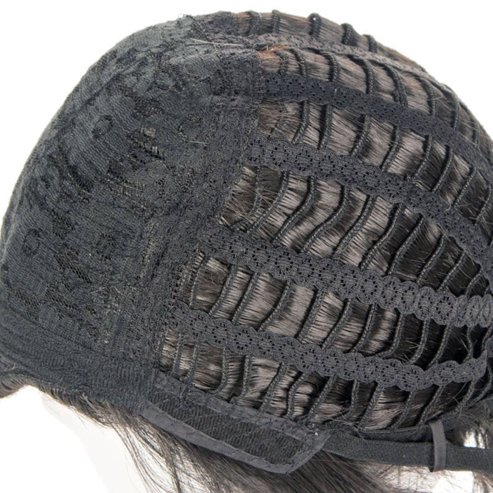 Men Black Slick Comb Back Cosplay Anime Short Hair Layers Wig Free Cap ...