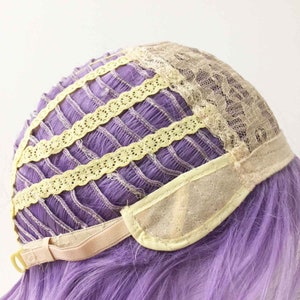 Unisex Pastel Purple Short Hair Side Part Cosplay Anime Wig - Etsy