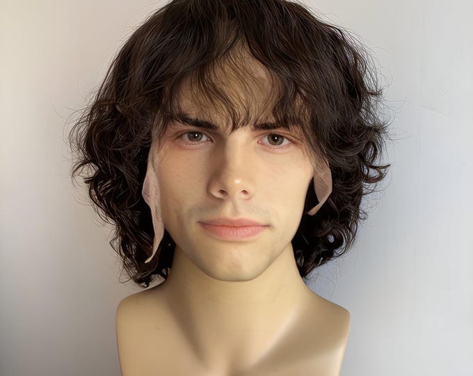 Smackdown 14 Inch Dark Brown Black & Blonde Money Piece Wig Streaks ...