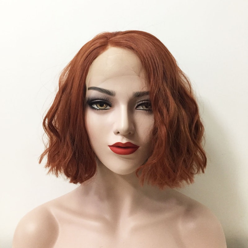 Ginger Curly Lace Front Wig - Etsy