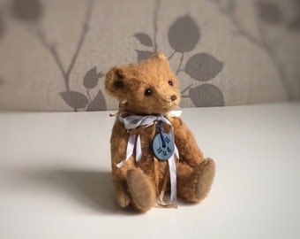 OOAK Teddy Bear Jointed Teddy Bear Stuffed Teddy Bear Hand Made Teddy ...