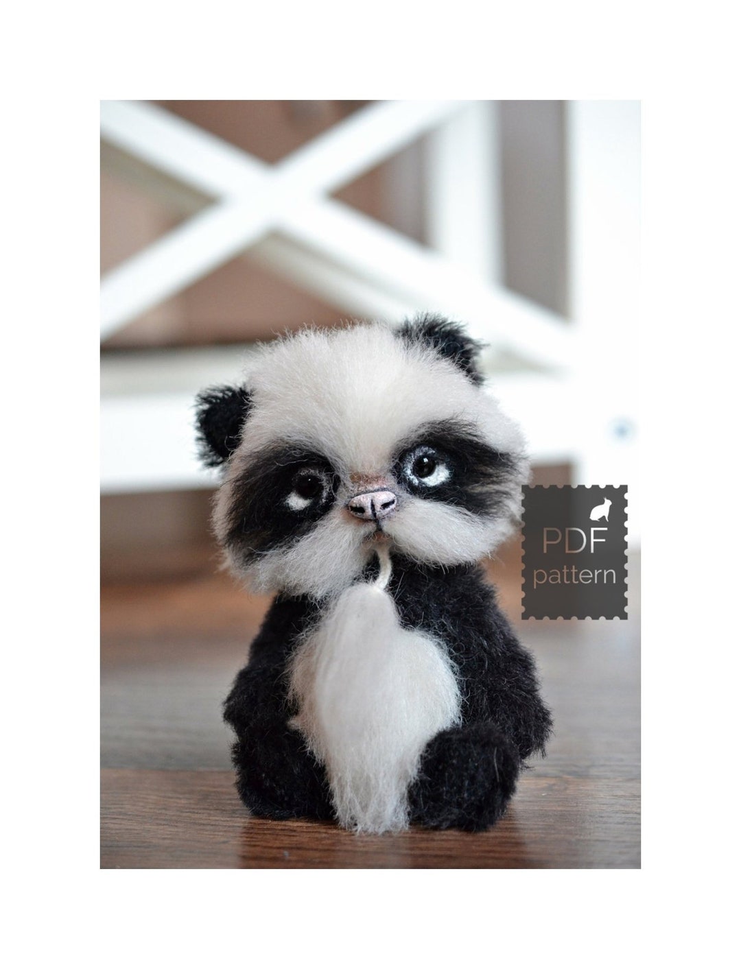 Panda Sewing PDF Pattern - Etsy