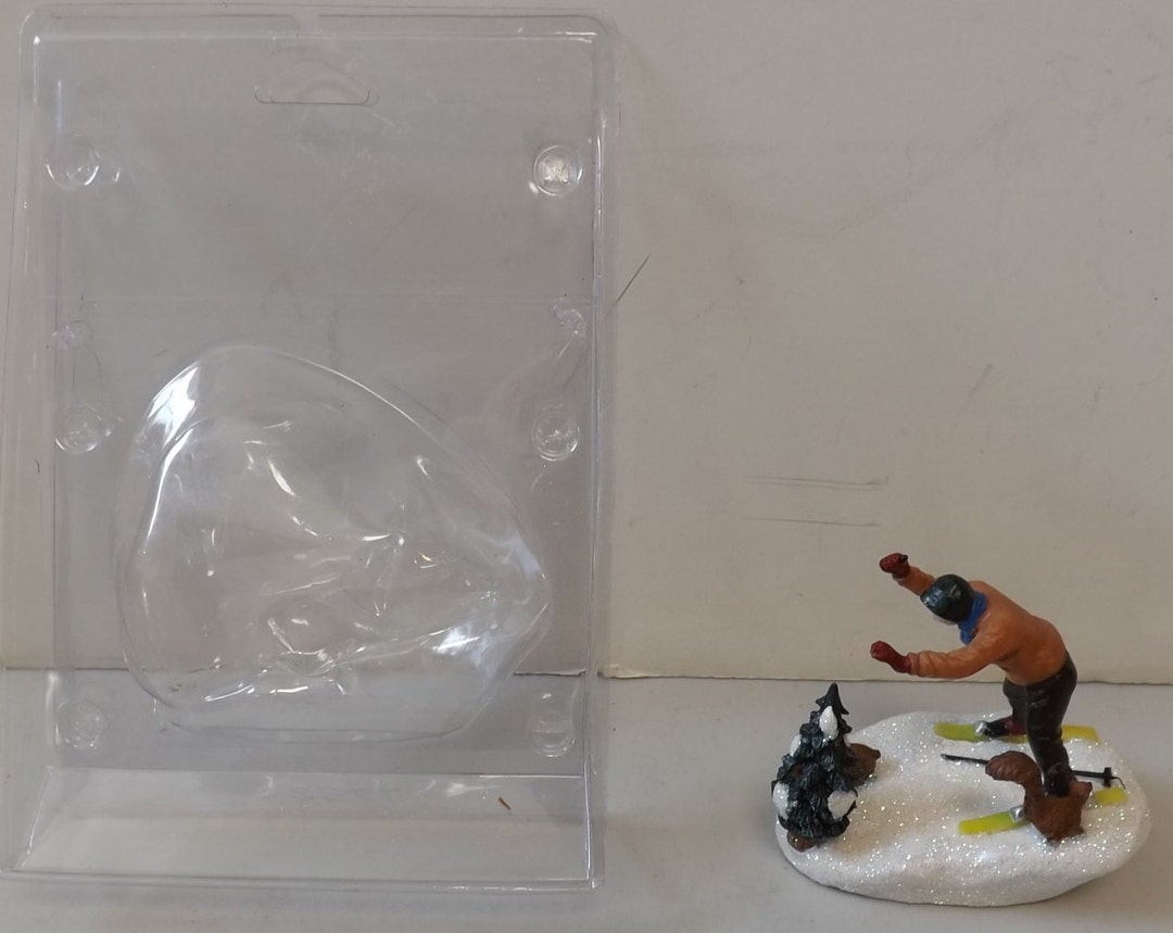 Lemax Skier Figure - See Description for Details - Etsy