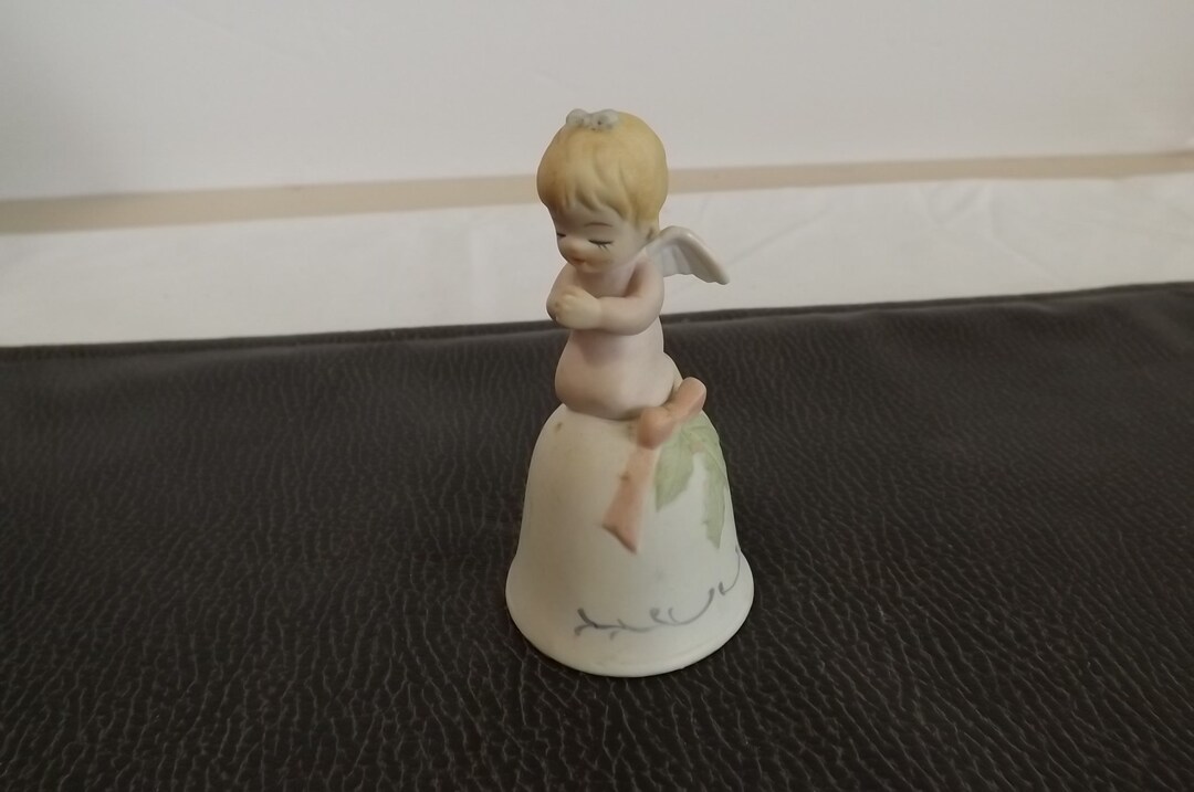 Lefton China Praying Angel Bell From the Christopher Collection see ...