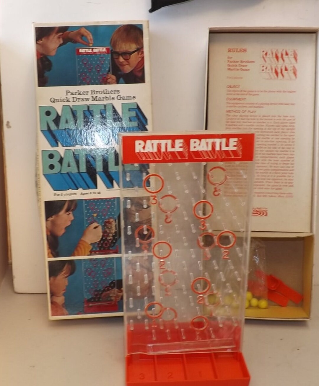 Parker Brothers Rattle Battle Game - See Description for Details - Etsy