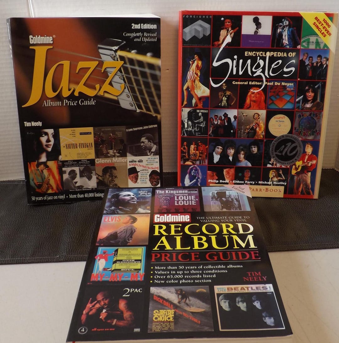 Lot of Vinyl Record Guides Pricing - See Description for Details - Etsy
