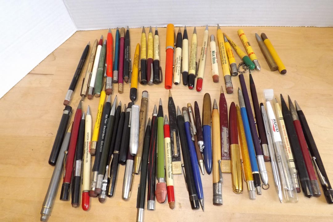 Lot of Vintage Antique Pens and Pencils Mechanical Pencils - Etsy