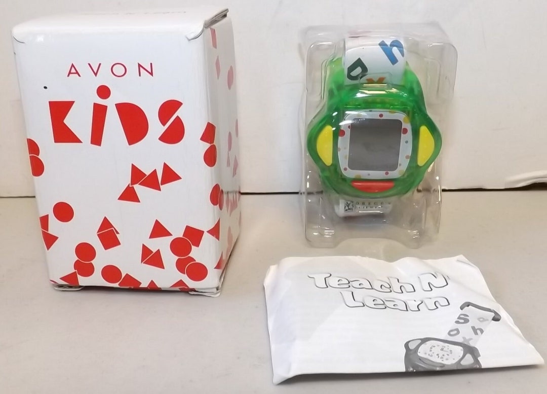Avon Teach N Learn Oregon Scientific Wrist Toy Watch New in Box - See ...