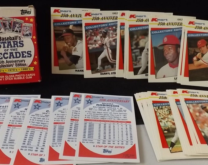 Topps Baseball Stars of the Decades 25th Anniversary Collector's ...