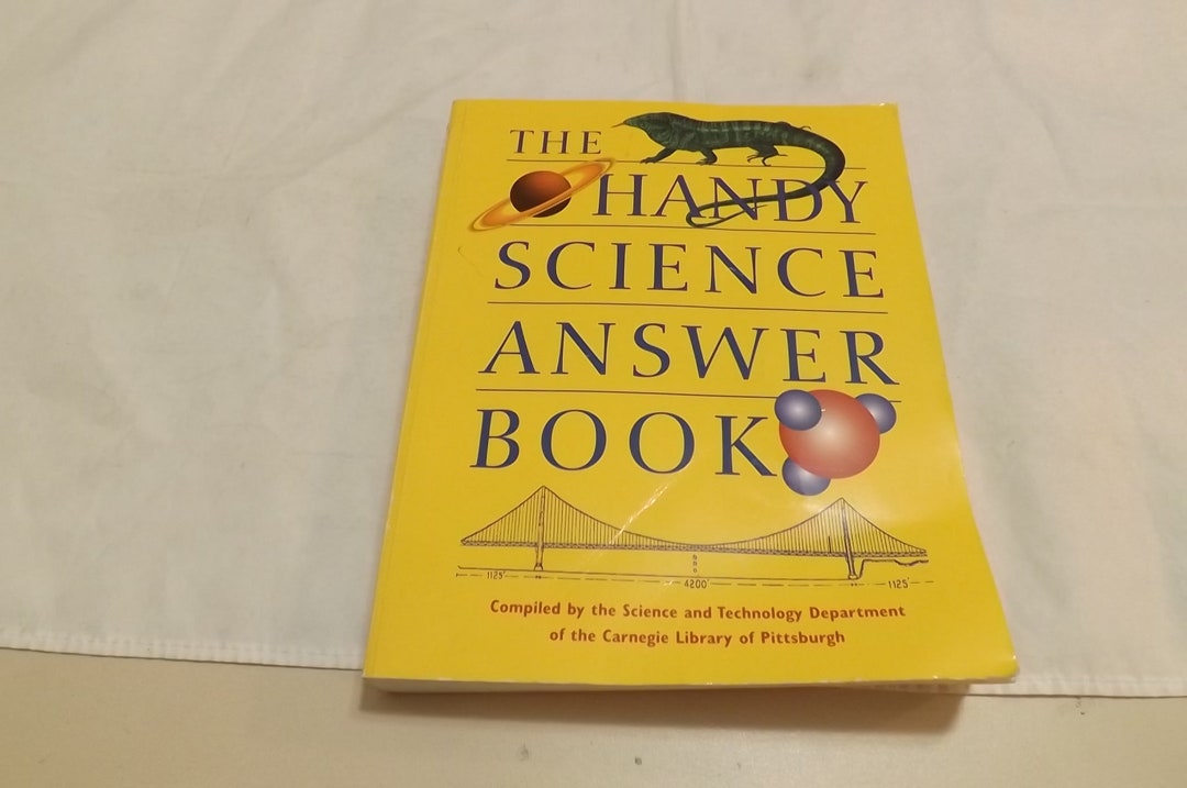 The Handy Science Answer Book see Description for Details - Etsy