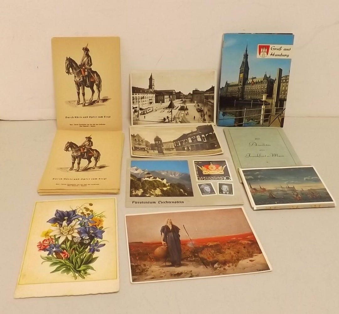 Lot of International Postcards and Booklets - See Description for ...