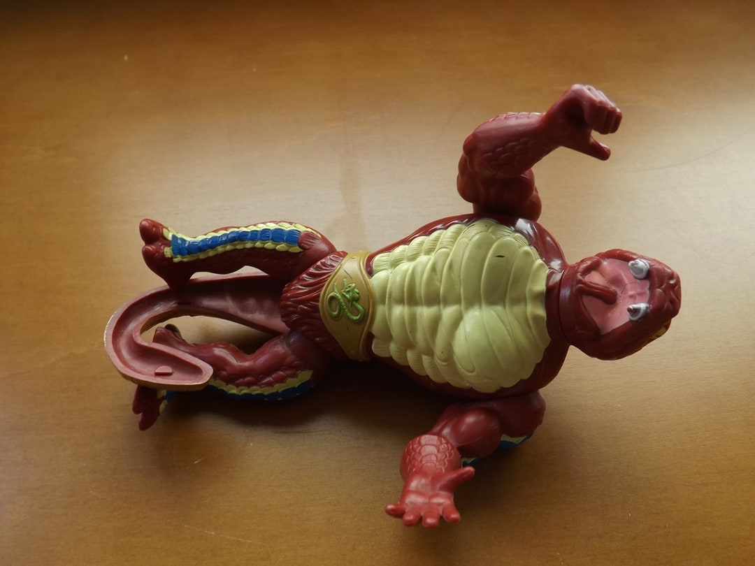 He-man Masters of the Universe Red Neck Variant RATTLOR Figure MOTU ...