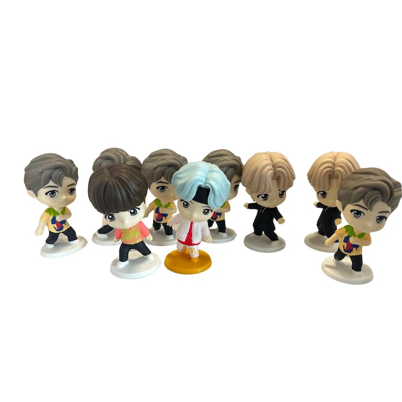 Bts Mini Figures - Etsy