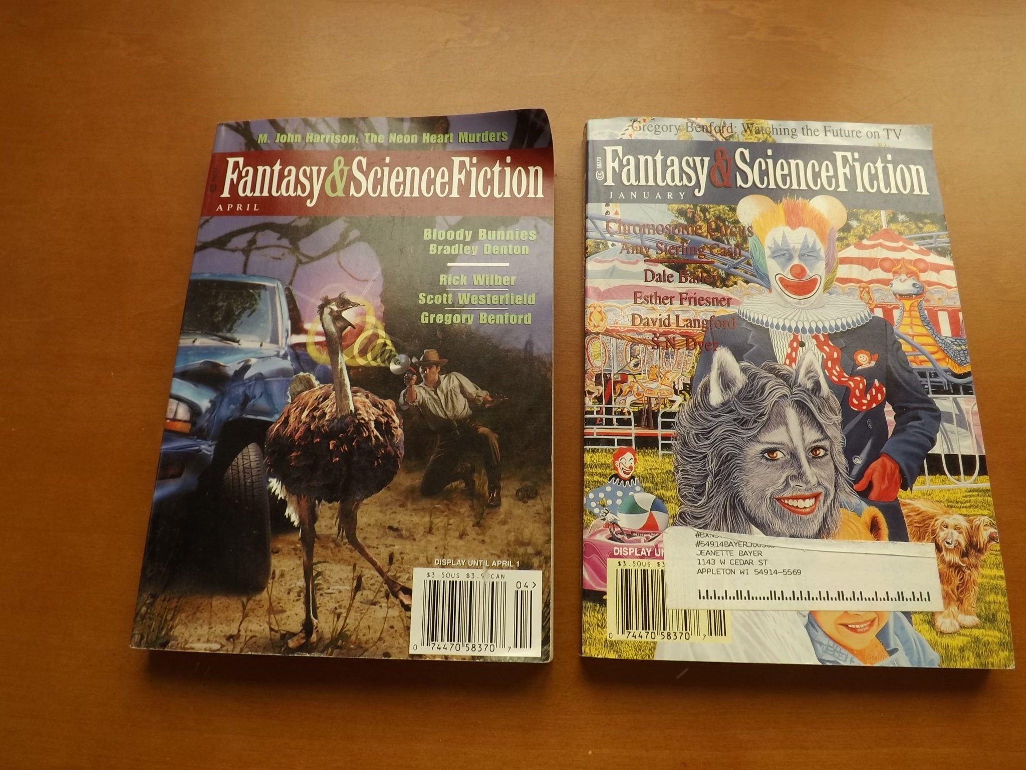 Five Fantasy & Science Fiction Magazines | Etsy