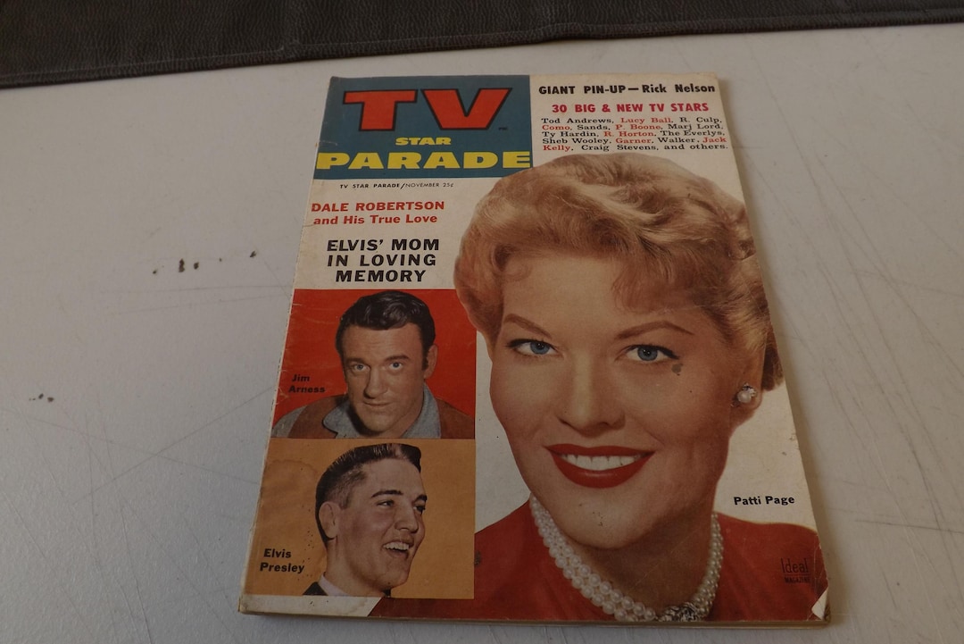 TV Star Parade Magazine - See Description for Details - Etsy