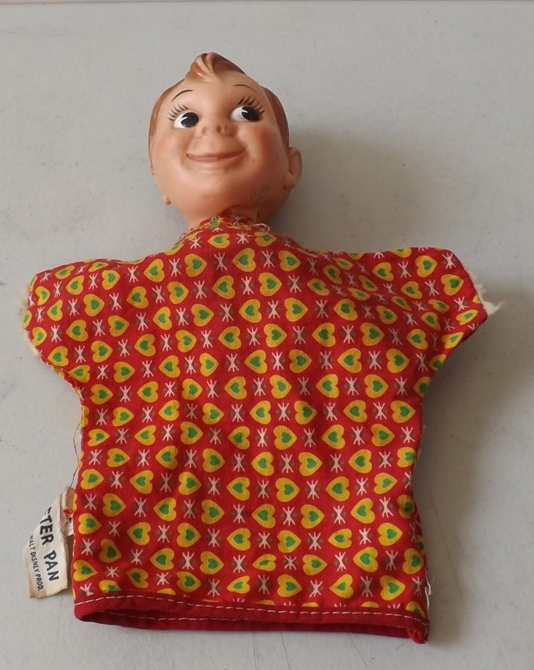 Walt Disney Peter Pan Hand puppet See Description for Details - Etsy