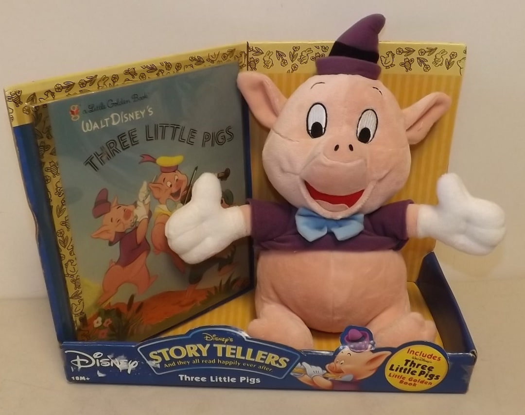 Walt Disney's Storyteller Book and Plush Set 9n Original Box - See ...