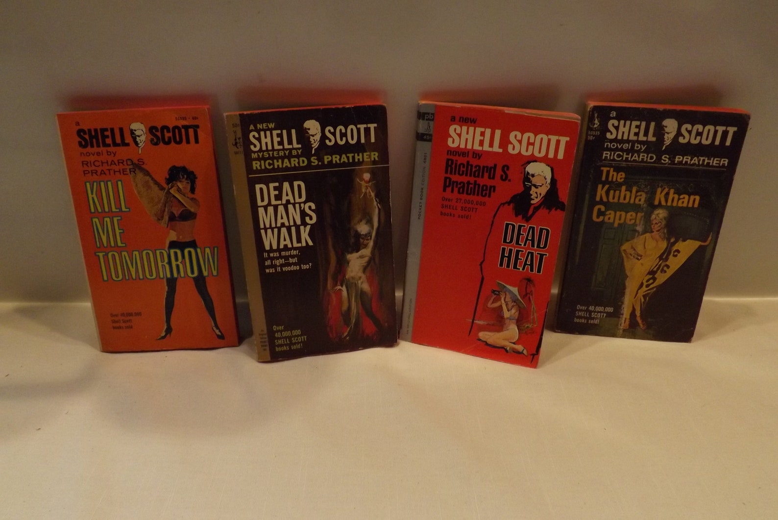Lot of 8 Shell Scott Novels by Richard S Prather - Etsy