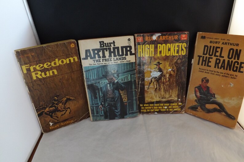 Lot of 15 Burt Arthur Books Paperback see Description for - Etsy New ...