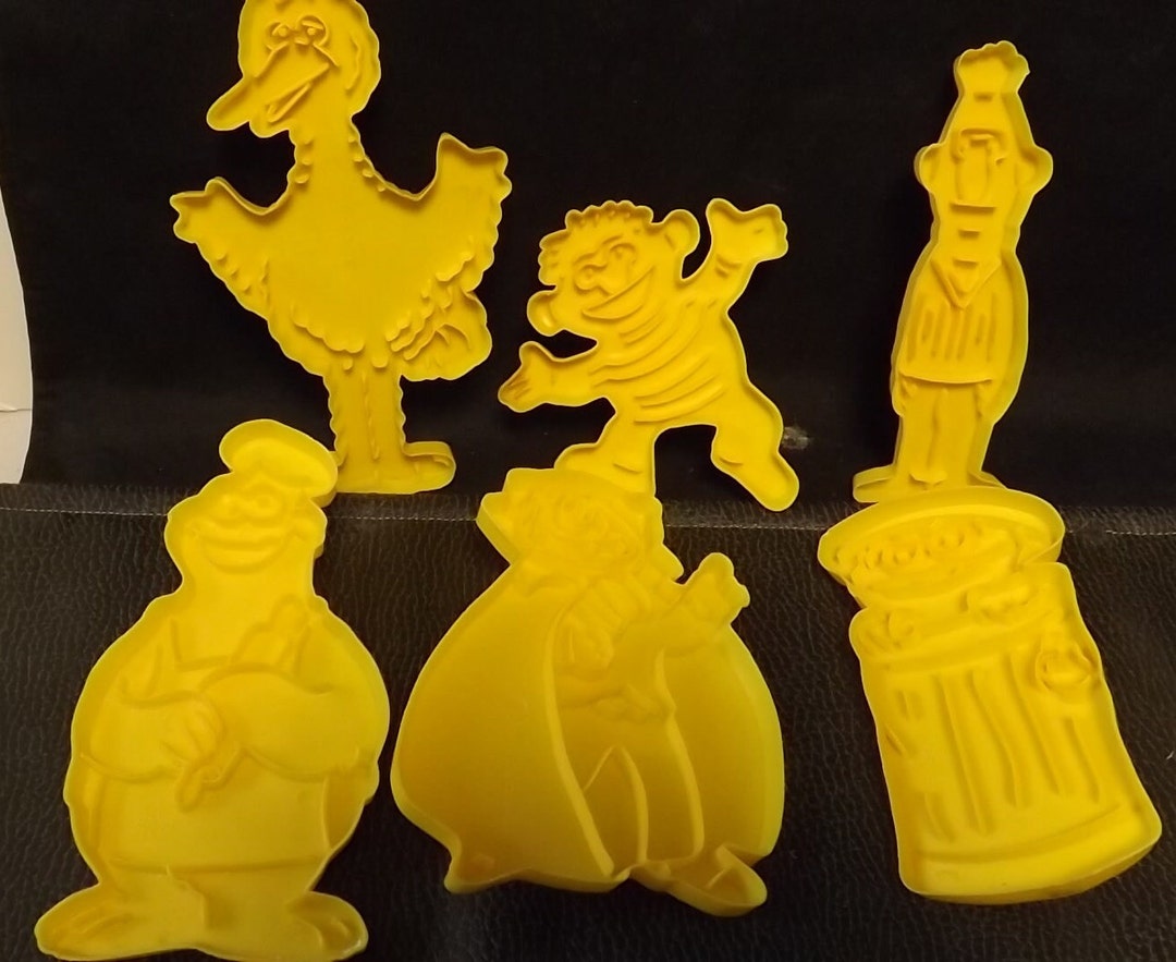 Lot of Sesame Street Cookie Cutters - See Description for Details - Etsy