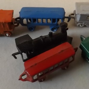 Early Western Smallest Miniature Train Set See Description for Details ...