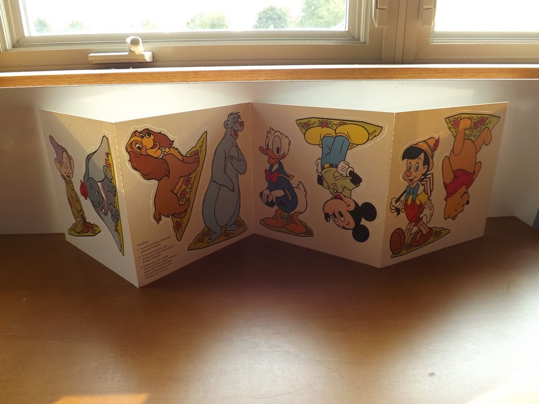 Disney Cardboard Punch Outs Disney Paper Dolls see - Etsy