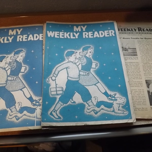 Weekly Reader - Etsy