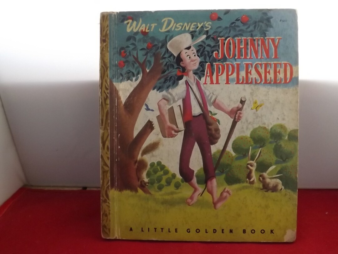 A Little Golden Book Walt Disneys Johnny Appleseed see Description for ...