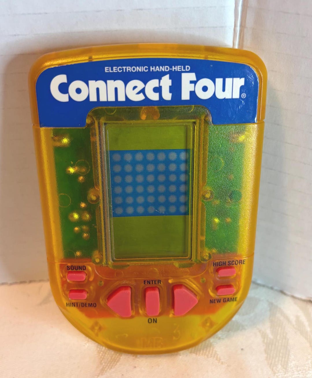 Milton Bradley Pocket Handheld Connect Four Game - Etsy
