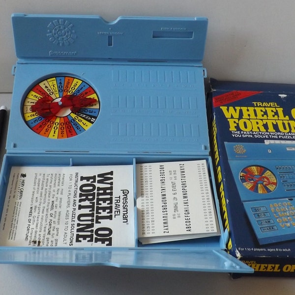 Wheel of Fortune Puzzle Board - Etsy