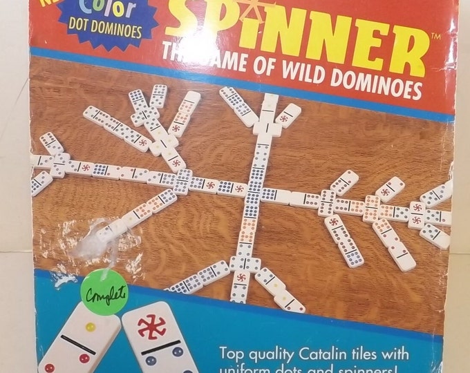 Spinner the Game of Wild Dominoes - See Description for Details - Etsy