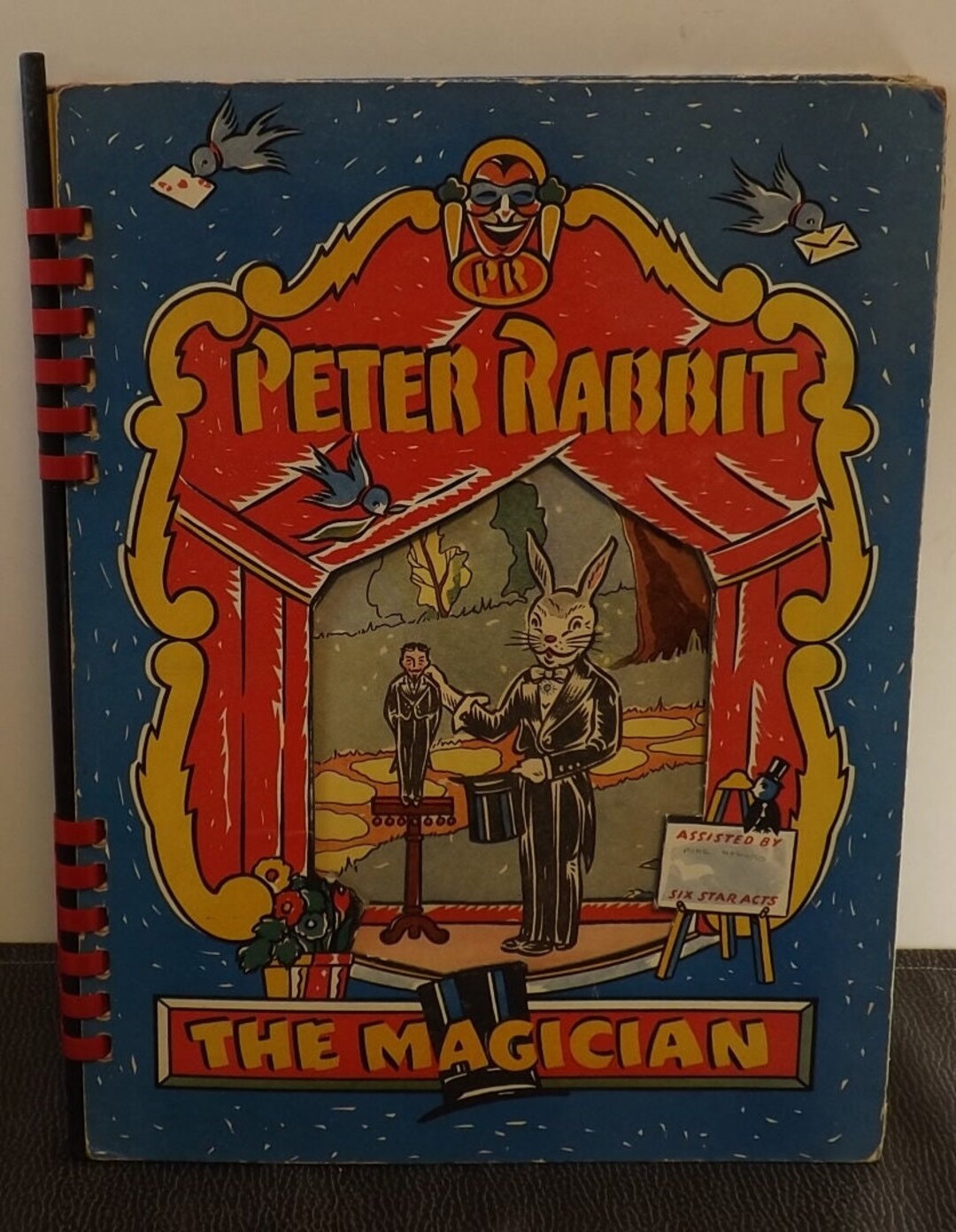 Peter Rabbit the Magician Book and Wand - See Description for Details ...