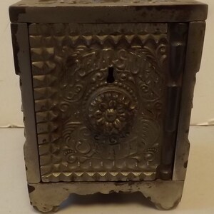 Antique Cast Iron Treasure Safe See Description for Details - Etsy