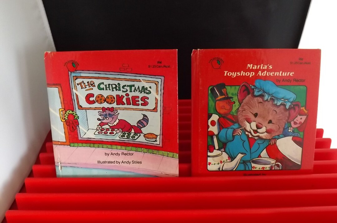 Two Little Landoll Books by Andy Rector the Christmas Cookies and Marla ...
