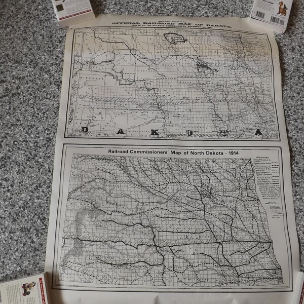 Railroad Map - Etsy