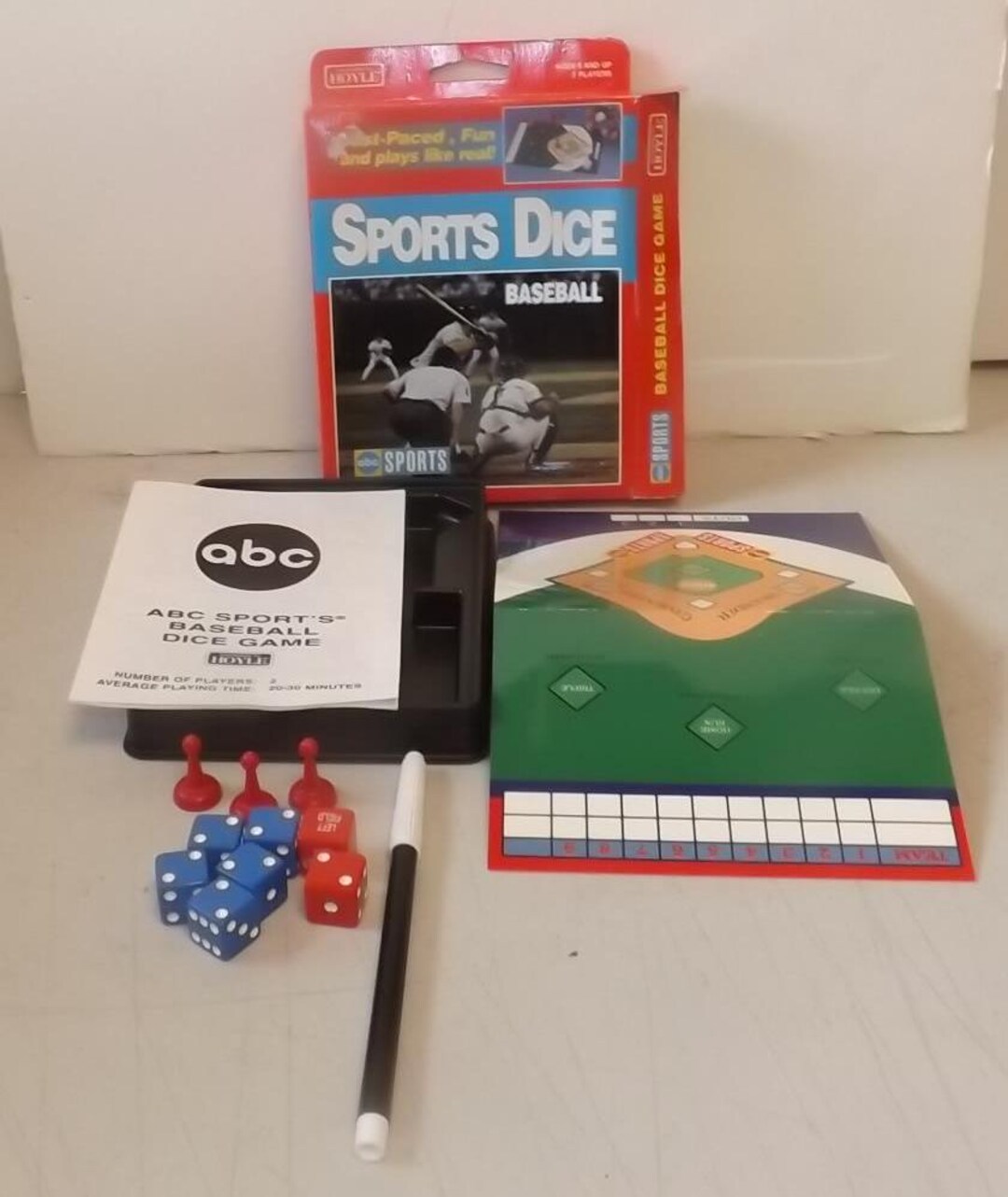 ABC Sports Dice Game - Baseball - See Description for Details - Etsy