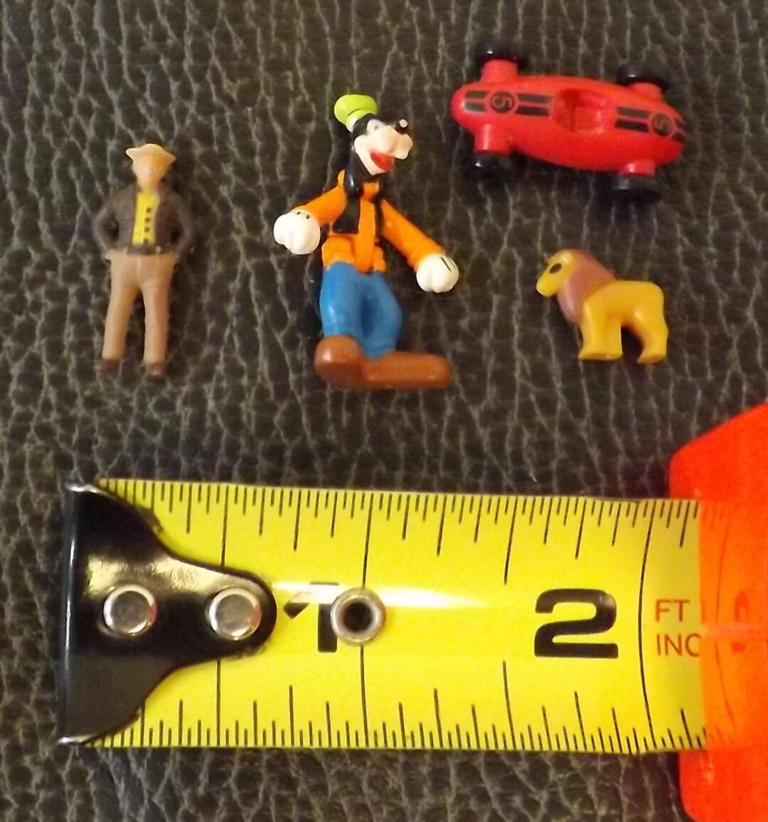 Four Mini Micro Figures and Car - See Description for Details - Etsy