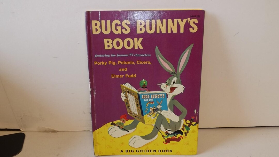 A Big Golden Book Bugs Bunny Book See Description for Details - Etsy