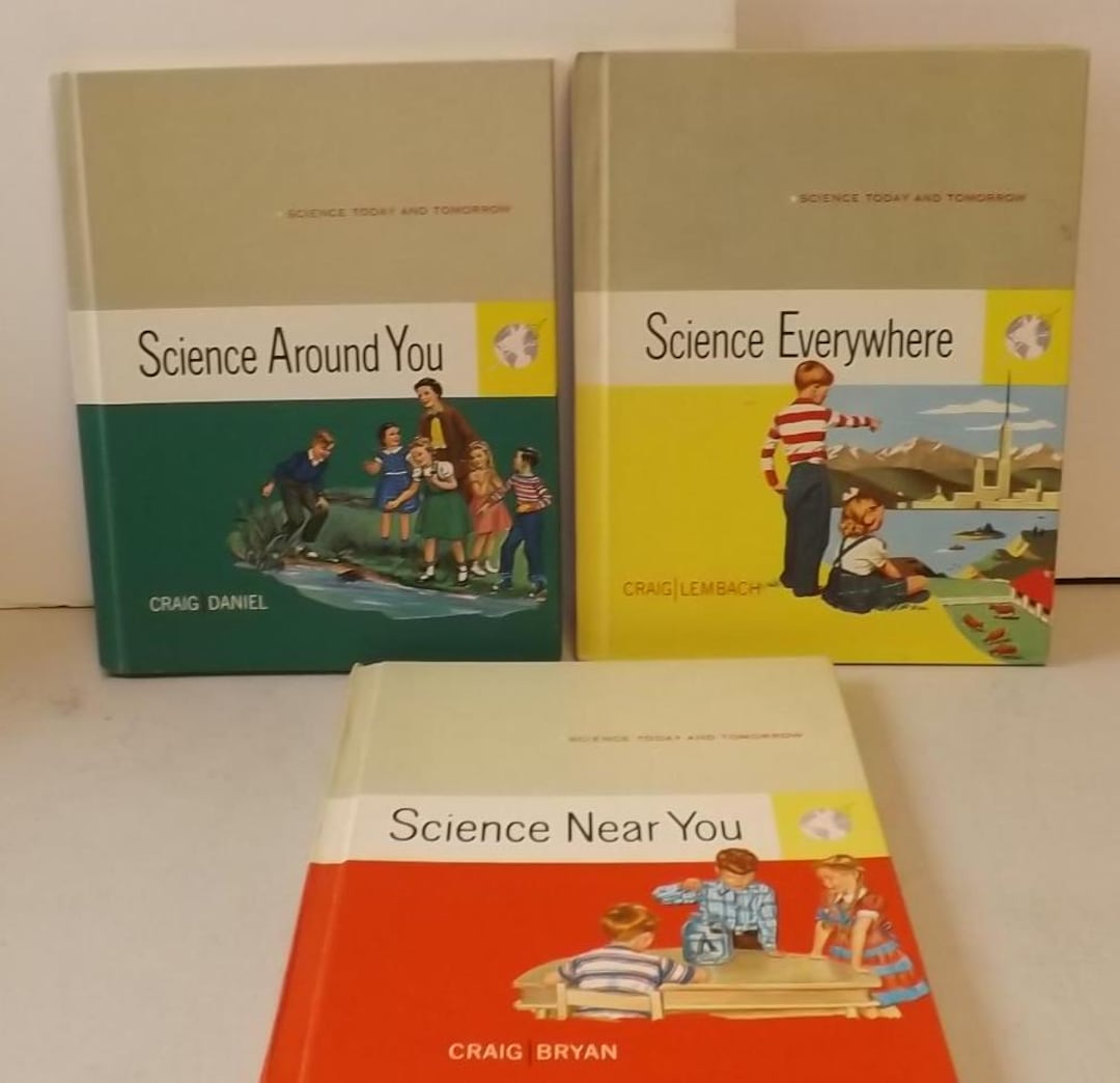 Three Science Today and Tomorrow Hardcover Books - See Description for ...