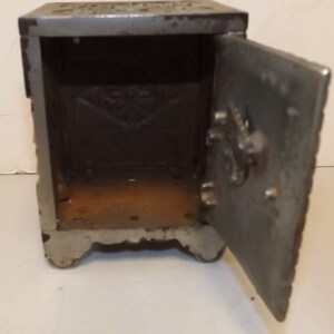 Antique Cast Iron Treasure Safe See Description for Details - Etsy