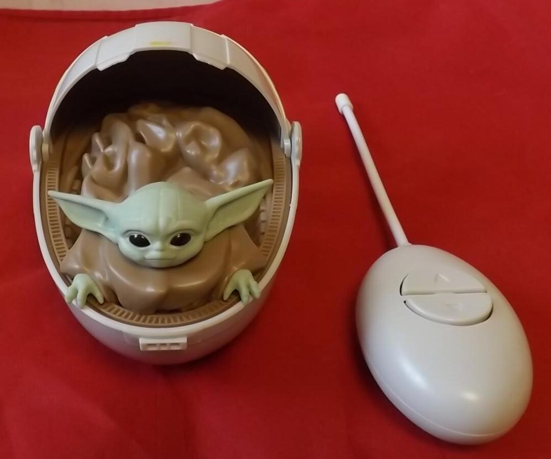 Star Wars Disney the Mandalorian Baby Child Yoda Remote Control See ...