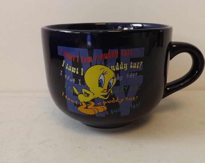 Large Looney Tunes Tweety Bird Mug Soup Bowl - See Description for ...