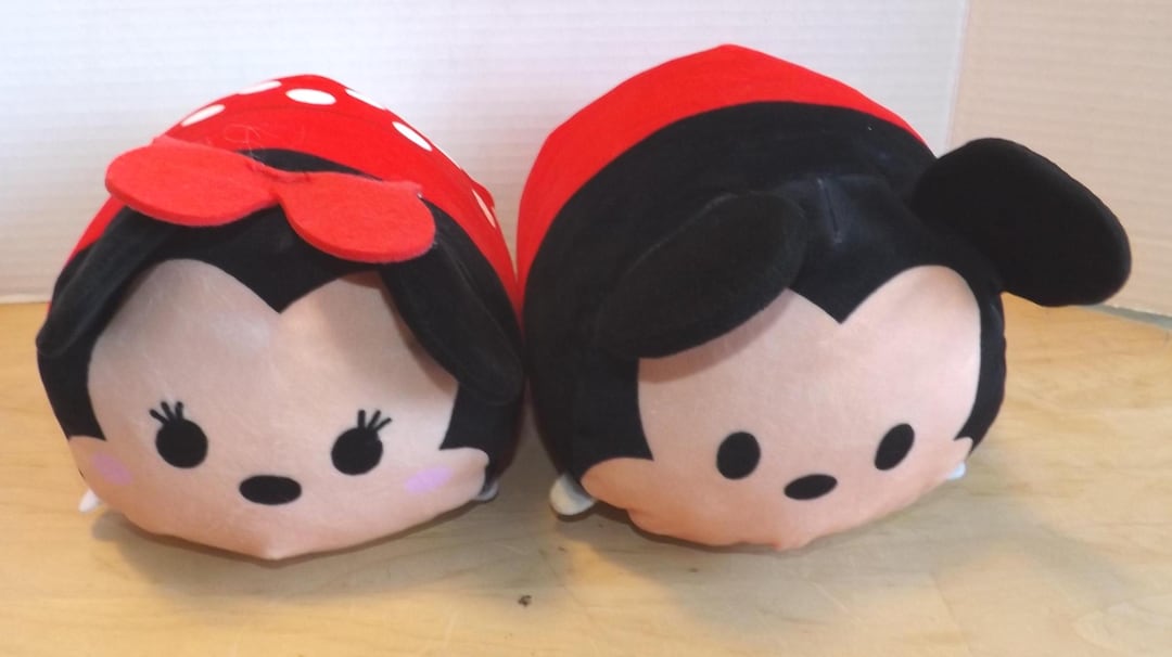 Large Tsum Tsum Mickey and Minnie Mouse - See Description for Details ...