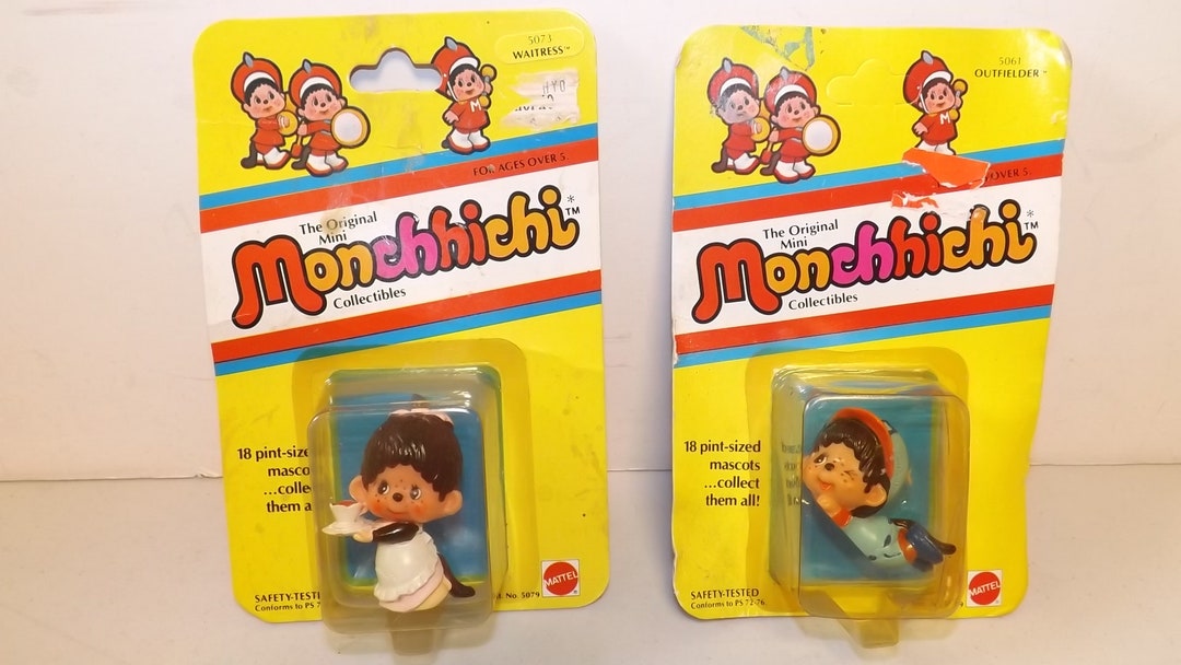 New Old Stock Monchhichi Mini Mascot Figures See Description for ...