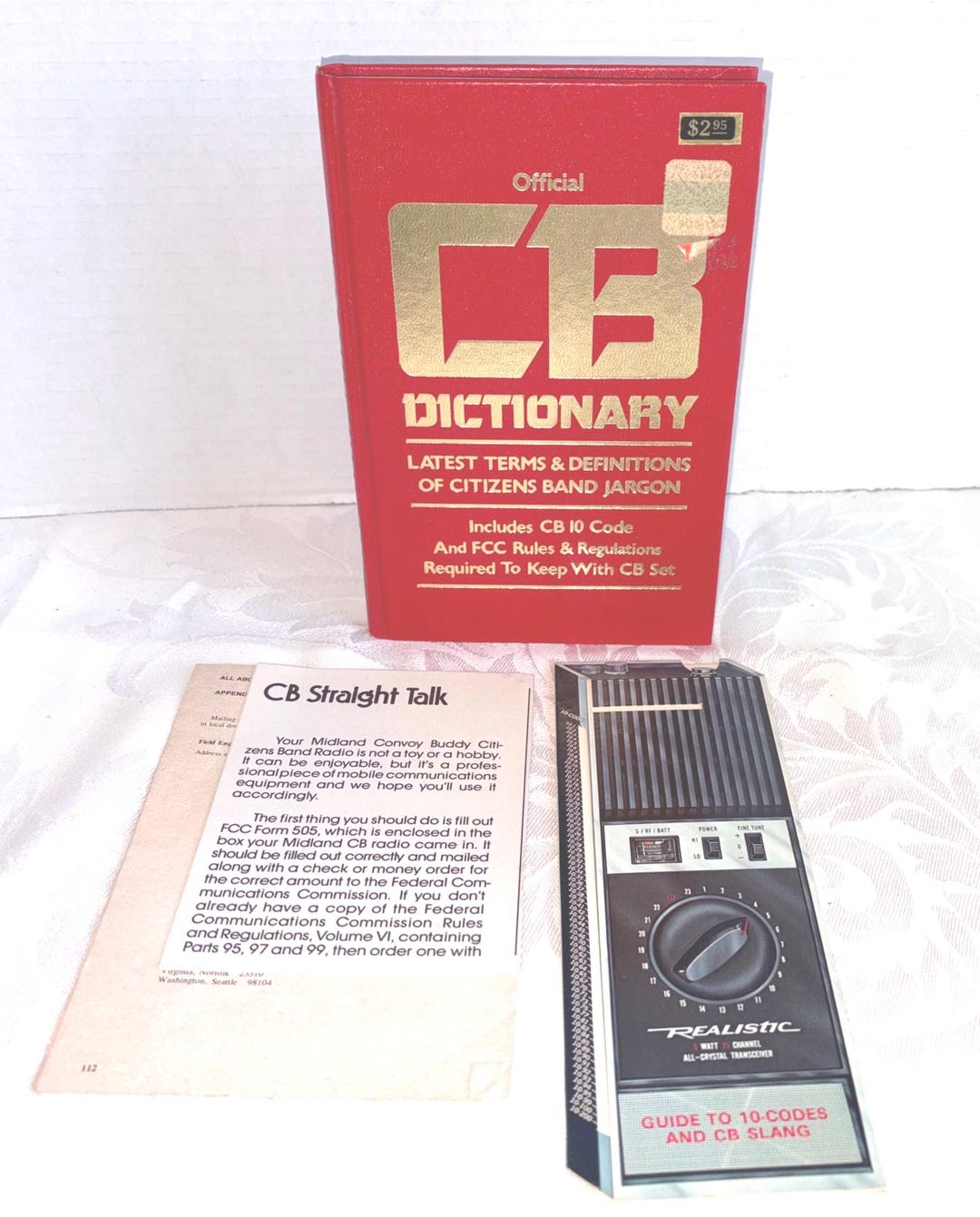 Official CB Dictionary and Radio Shack CB Sliding Guide to Codes - Etsy