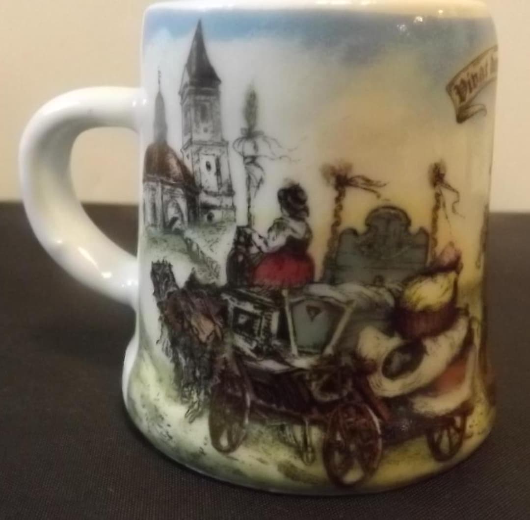 Kathe Wohlfahrt German Miniature Mug - See Description for Details - Etsy